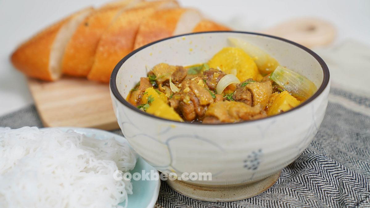 Cách Nấu Cà Ri Vịt Nước Cốt Dừa Ngon Khó Cưỡng