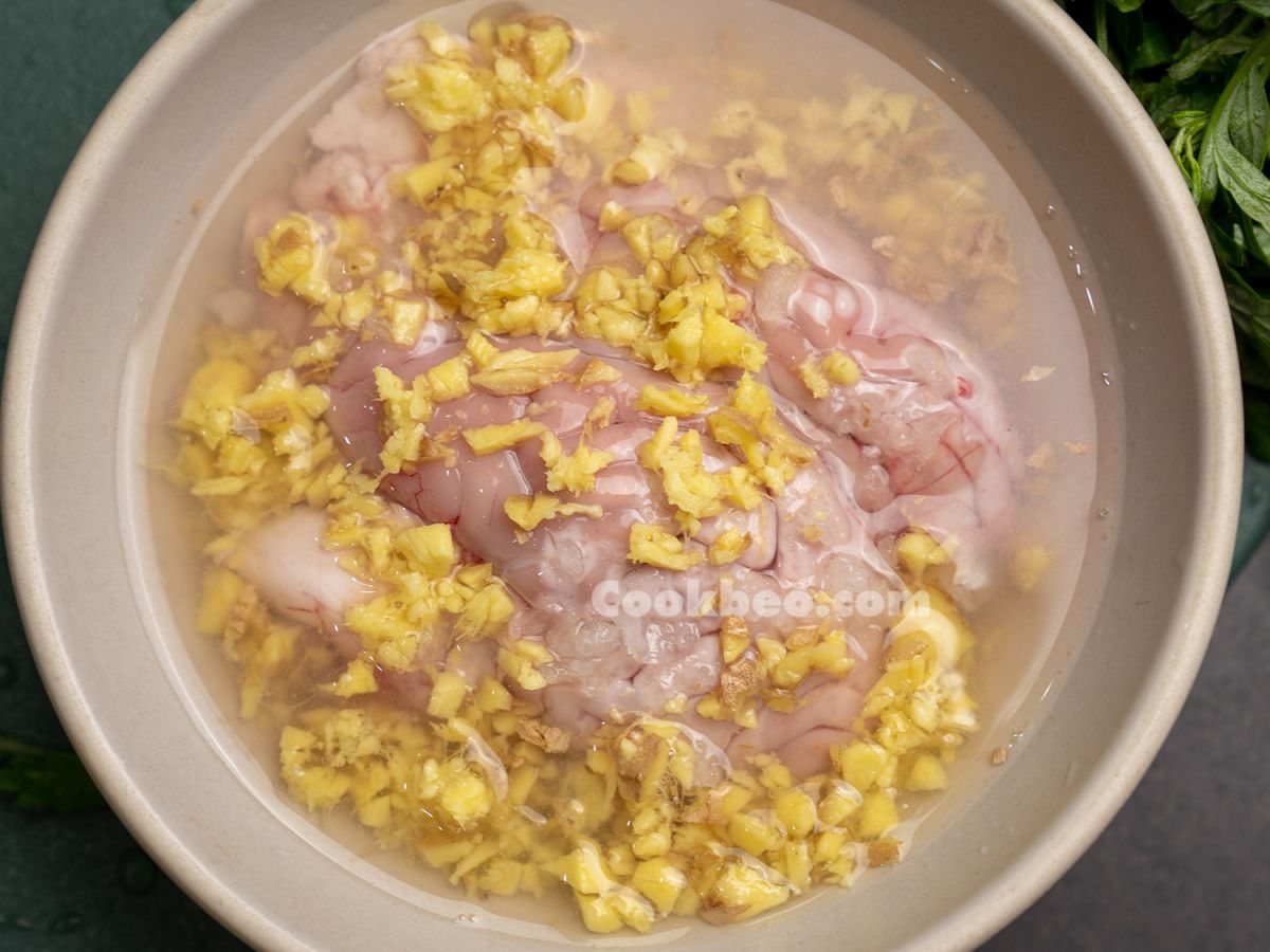 Cách Làm Óc Heo Trần Ngải Cứu Thơm Ngon, Bổ Dưỡng
