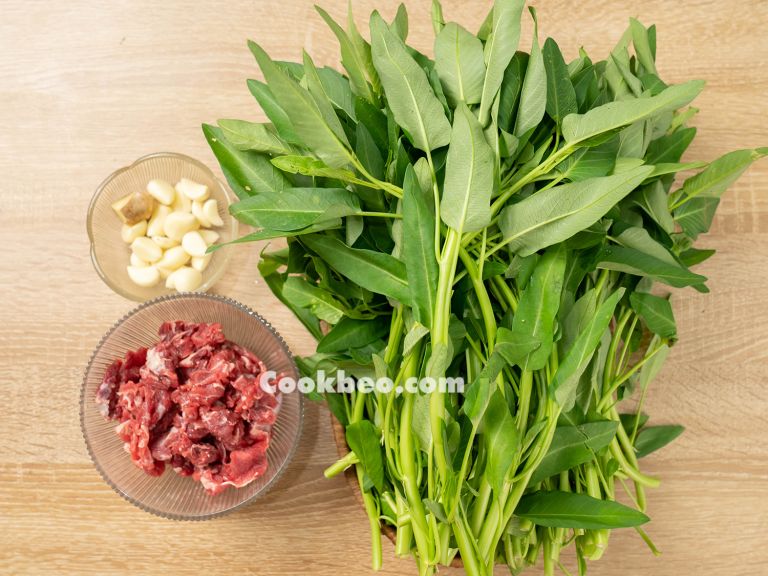 Cách Làm Thịt Bò Xào Rau Muống Ngon Nhất, Giòn Và Xanh Mướt