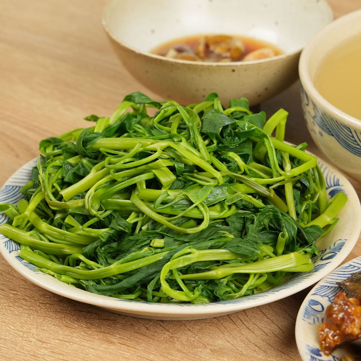 Cách Luộc Rau Muống Xanh Giòn, Nước Canh Chua Thanh Mát
